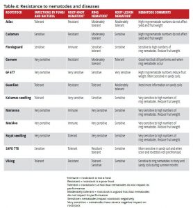 Stonefruit rootstocks - SAPO